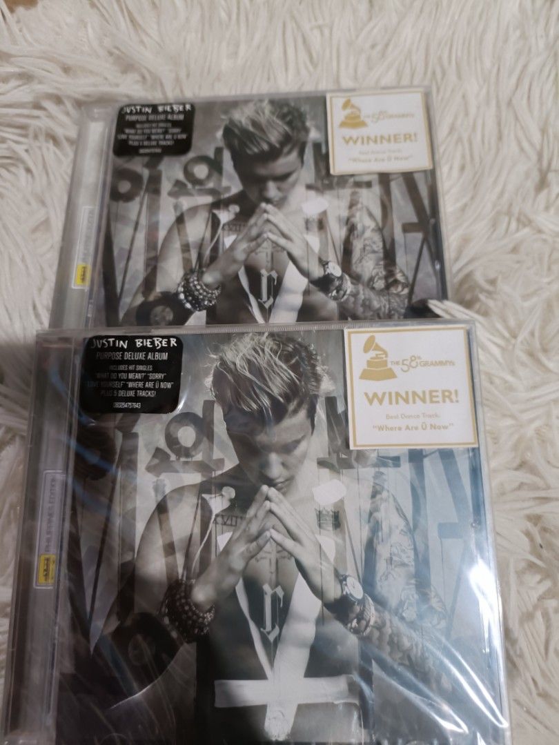 JUSTIN BIEBER PURPOSE DELUXE EDETION, Hobbies & Toys, Music & Media ...