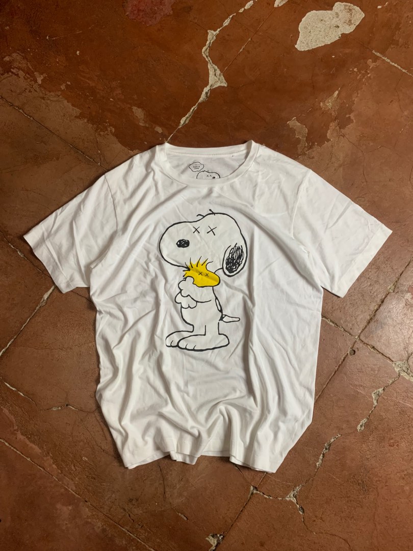KAWS X PEANUTS X KAWS, Men's Fashion, Tops & Sets, Tshirts & Polo ...