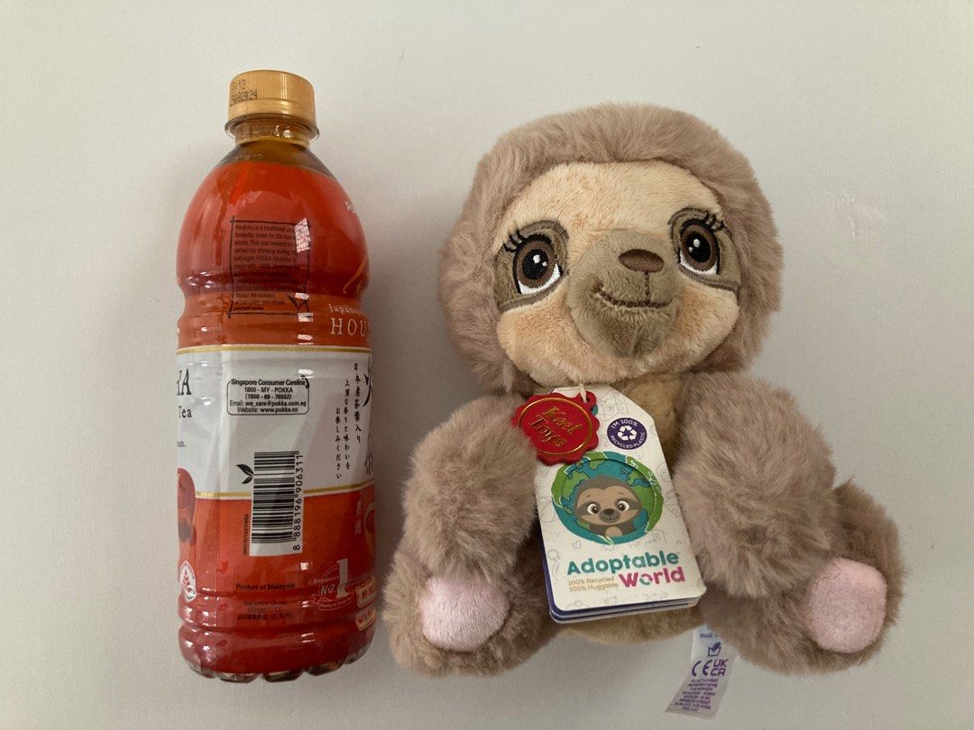 Keel Animals Sloth Small Plush Soft Toy, Hobbies & Toys, Toys & Games ...