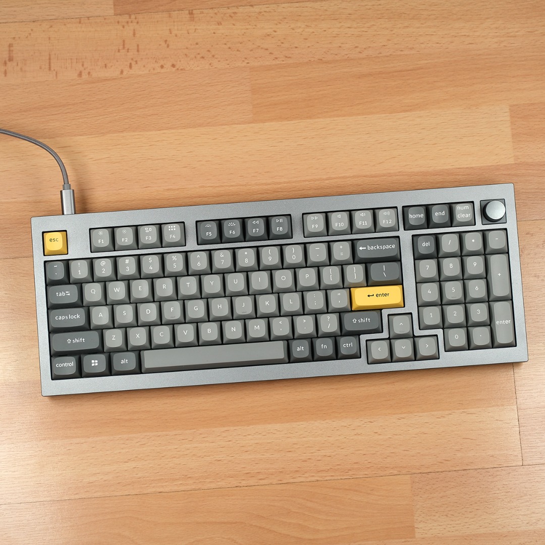 Keychron Q5 QMK VIA Custom Wired 1800 96% Compact Mechanical Keyboard ...