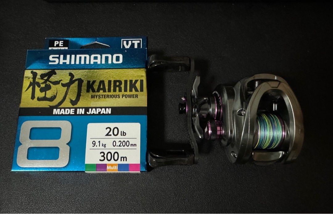 Kingdom Micro Monster bfs reel with drag clicker shimano kairiki ...