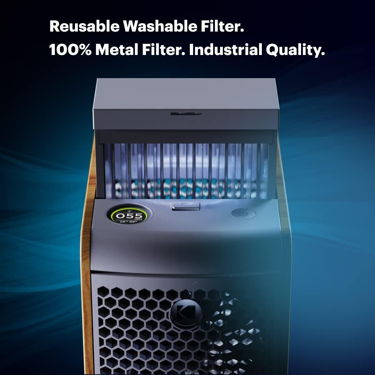 KODAK INFINIO AP550 Multi-Stage Air Purifier, washable filter, captures ...
