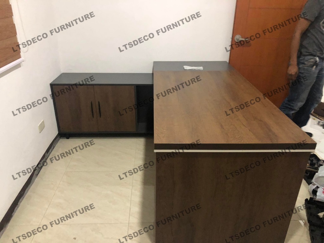 L SHAPE OFFICE TABLE HOME AND OFFICE FURNITURE AND PARTITIONS ...
