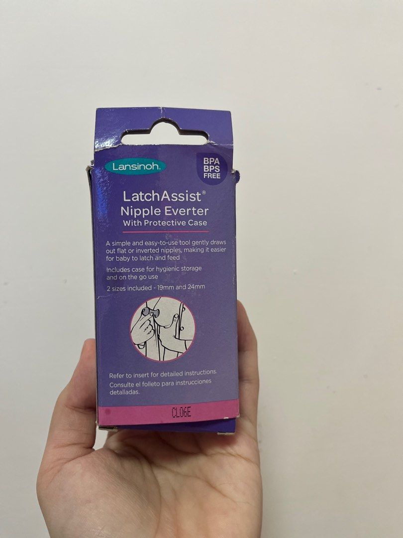 Lansinoh latch assist nipple puller / everter, Babies & Kids, Nursing ...