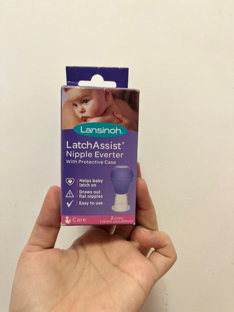 Lansinoh latch assist nipple puller / everter, Babies & Kids, Nursing ...