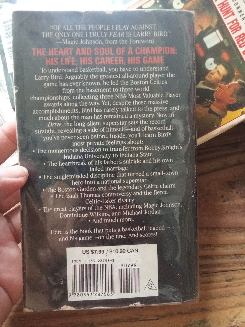 Larry bird's drive autobiography book, Hobbies & Toys, Books ...