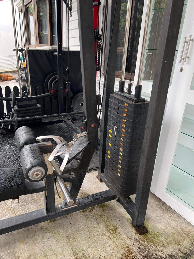 Lat Pulldown Machine, Sports Equipment, Exercise & Fitness, Cardio ...