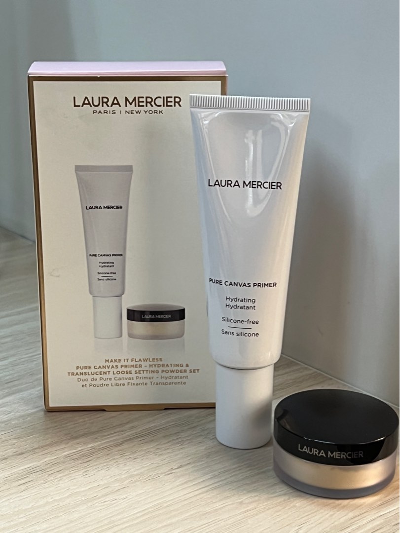 Laura Mercier primer and translucent powder bundle, Beauty & Personal ...