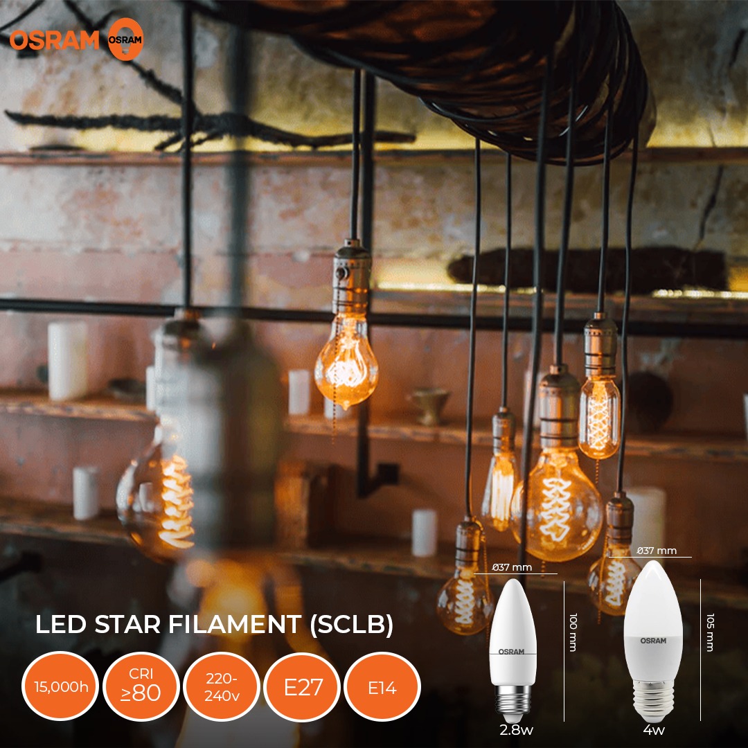 LED star filament, Furniture & Home Living, Lighting & Fans, Lighting ...