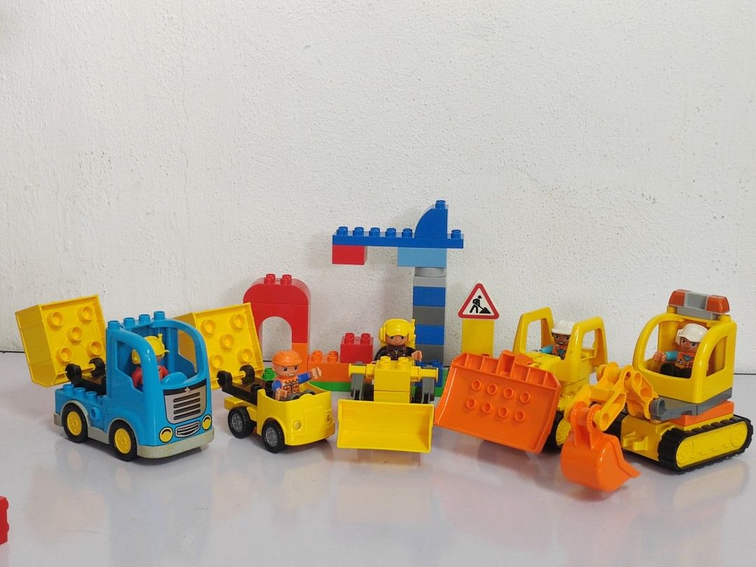 Lego duplo construction site vehicle, Hobbies & Toys, Toys & Games on ...
