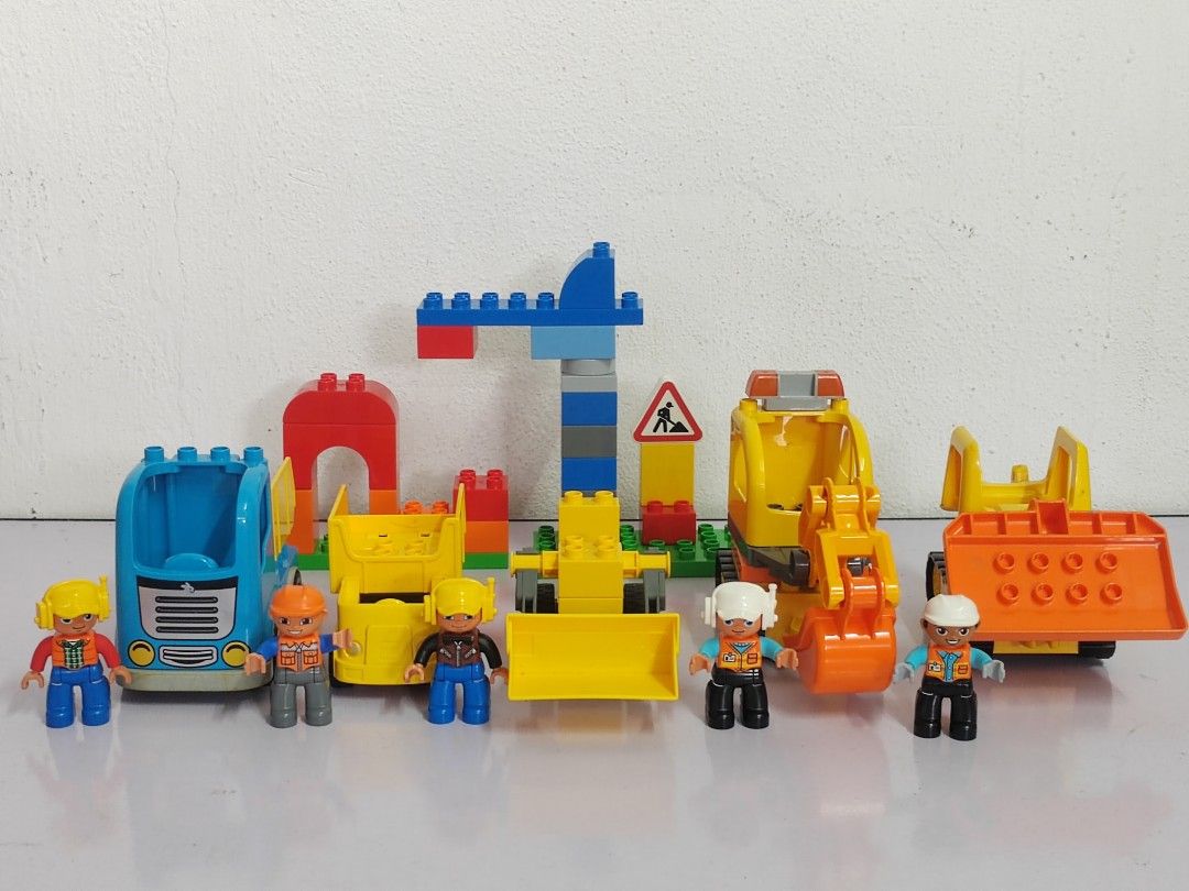 Lego duplo construction site vehicle, Hobbies & Toys, Toys & Games on ...