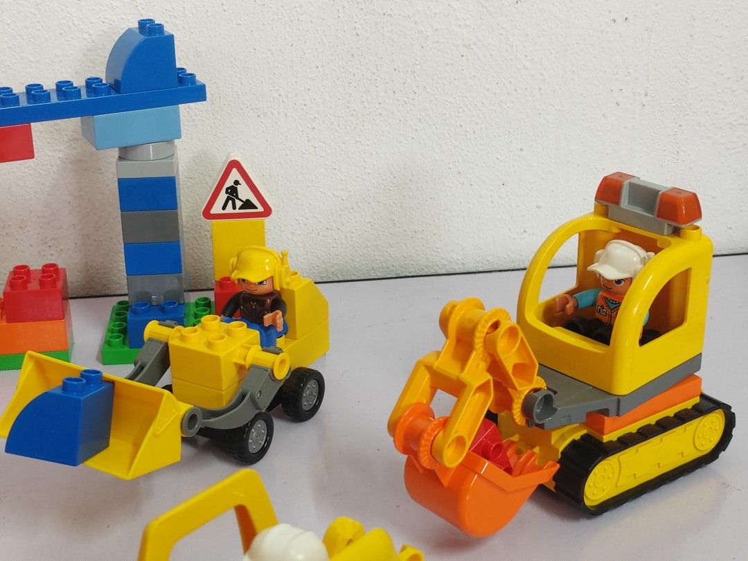 Lego duplo construction site vehicle, Hobbies & Toys, Toys & Games on ...