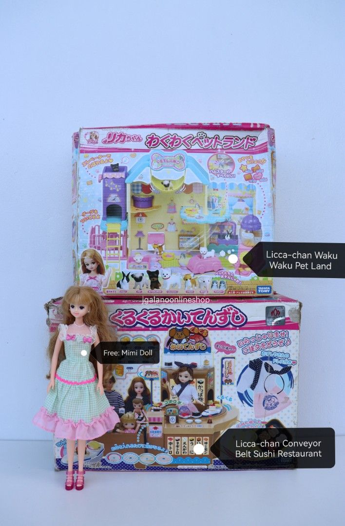 Licca-chan Mimi Doll, Hobbies & Toys, Toys & Games on Carousell