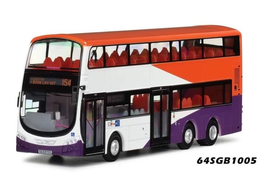 LIMITED EDITION Scale 1:64 Singapore Bus Model SBS bus, Hobbies & Toys ...