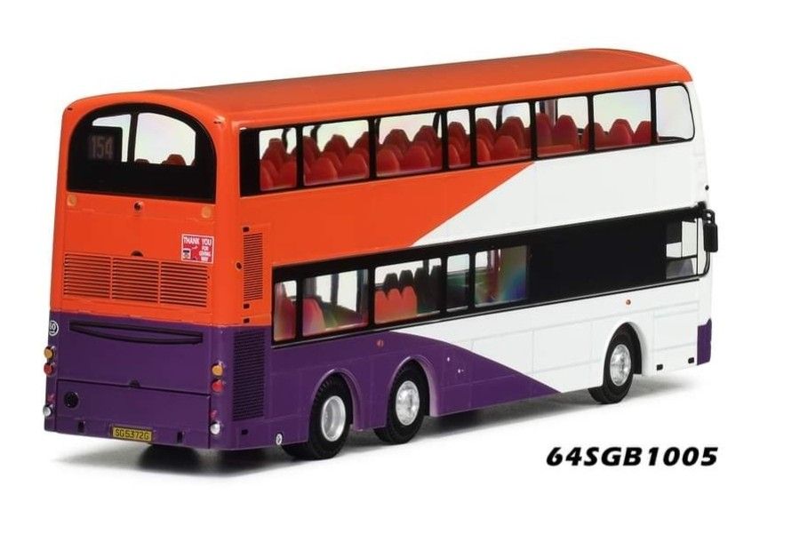 LIMITED EDITION Scale 1:64 Singapore Bus Model SBS bus, Hobbies & Toys ...