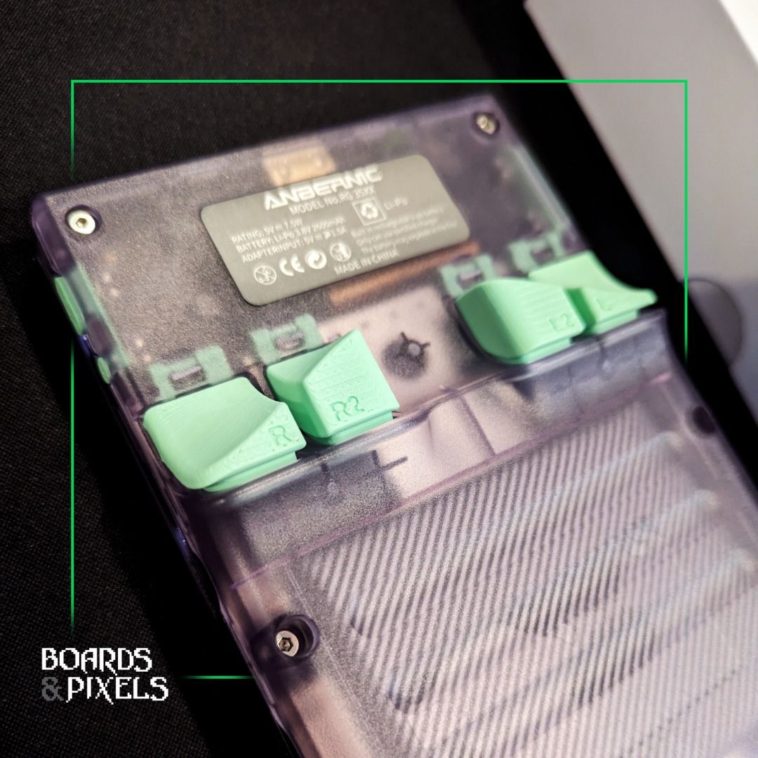 (LIMITED QUANTITIES) "Radioactive Purple" Anbernic RG35XX Special ...