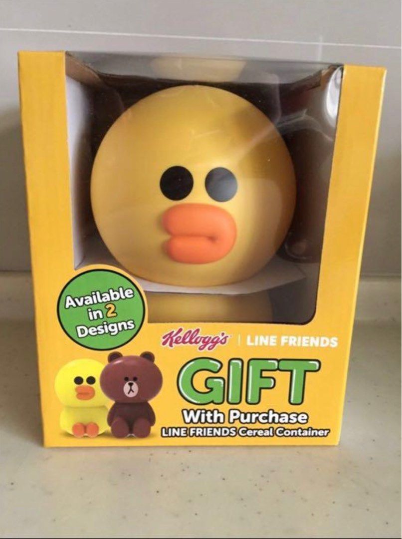 Line Friends Sally Container, Hobbies & Toys, Toys & Games on Carousell