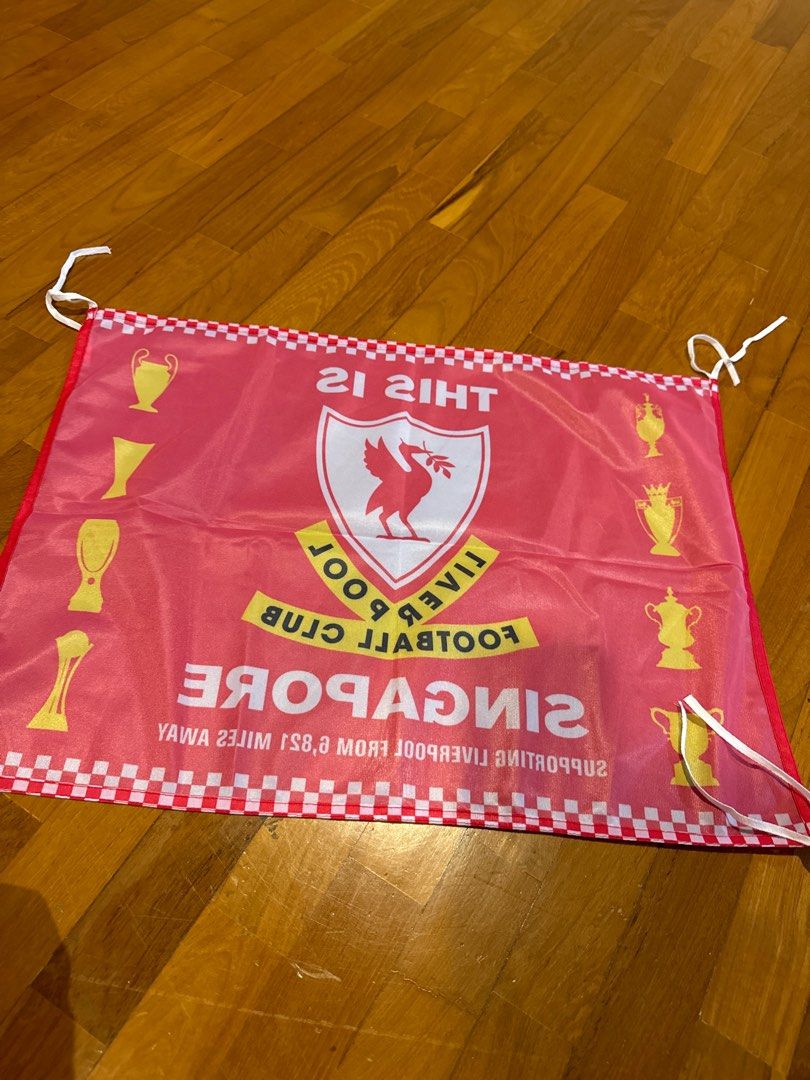 Liverpool Flag, Hobbies & Toys, Collectibles & Memorabilia, Fan ...