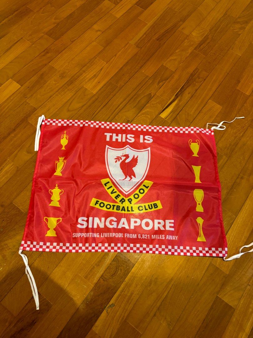 Liverpool Flag, Hobbies & Toys, Collectibles & Memorabilia, Fan ...