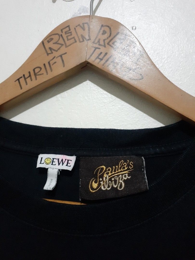 Loewe x Smiley x Paula Ebiza Shirt, Luxury, Apparel on Carousell