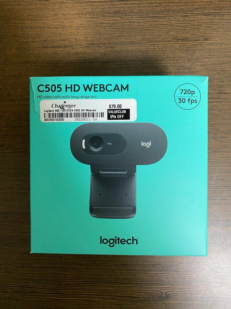 Logitech C505 Hd Webcam, Computers & Tech, Parts & Accessories, Webcams ...