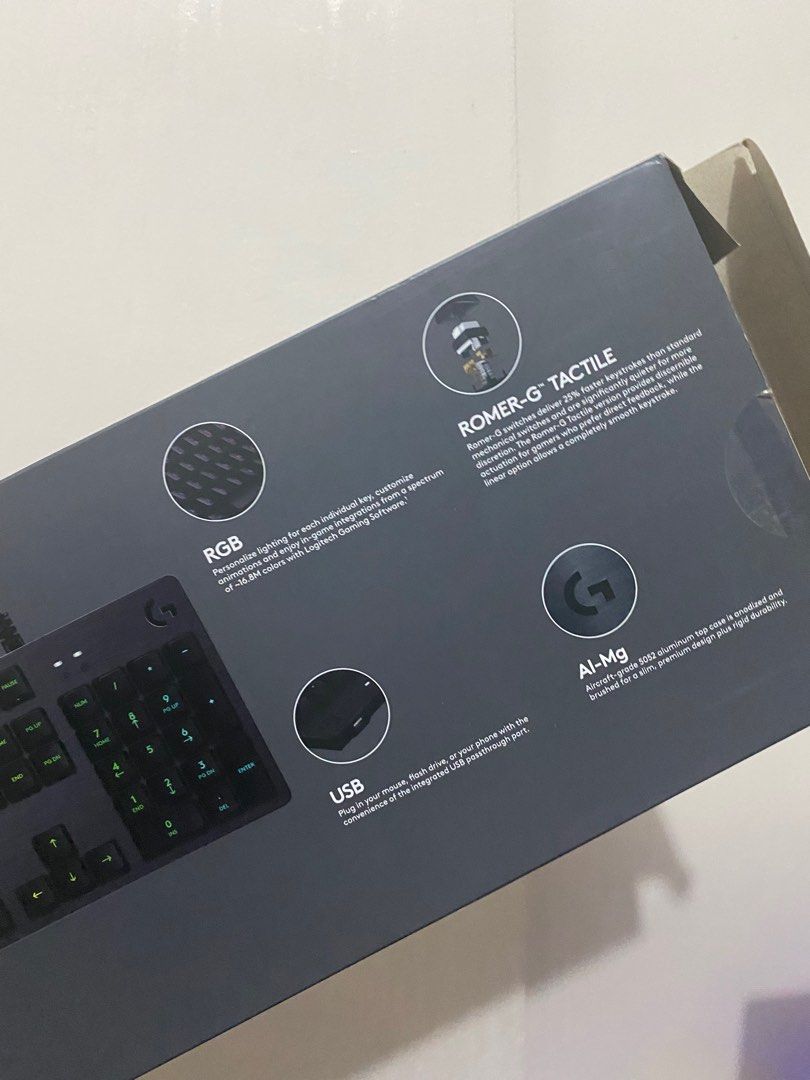 Logitech G512 Carbon, Computers & Tech, Parts & Accessories, Computer ...