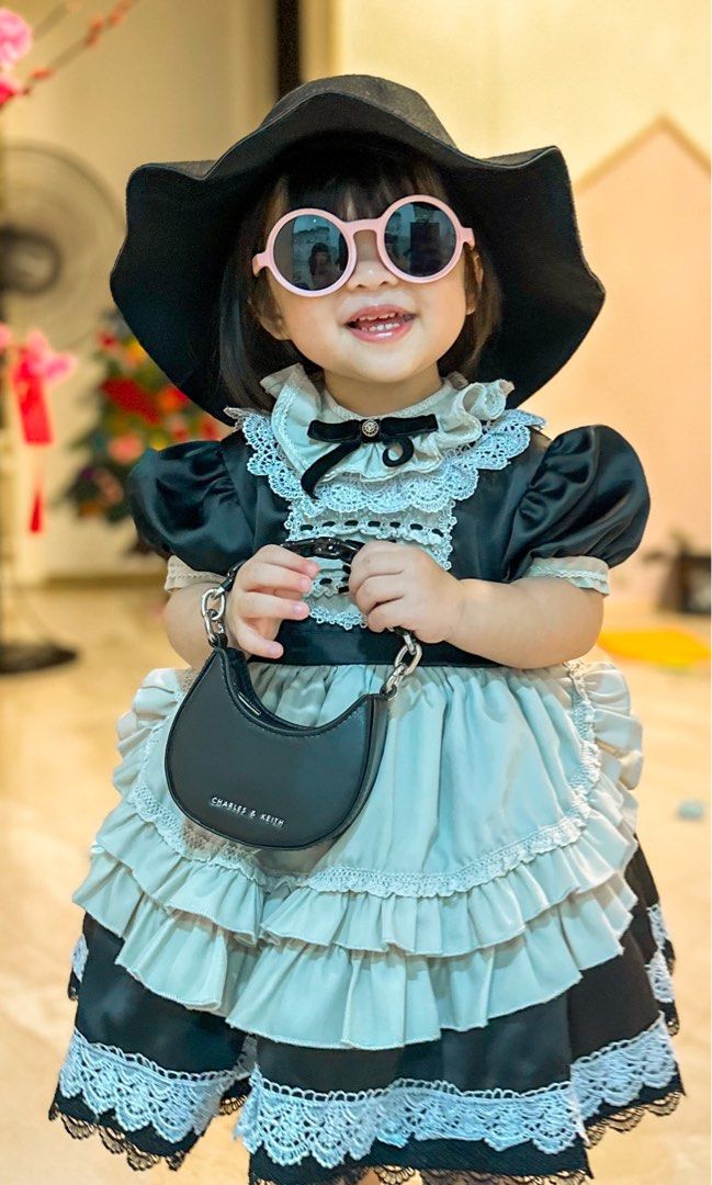 lolita baby girl kid dress, Babies & Kids, Babies & Kids Fashion on Carousell