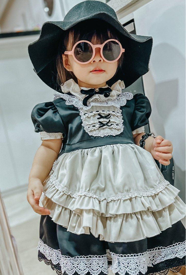 lolita baby girl kid dress, Babies & Kids, Babies & Kids Fashion on Carousell