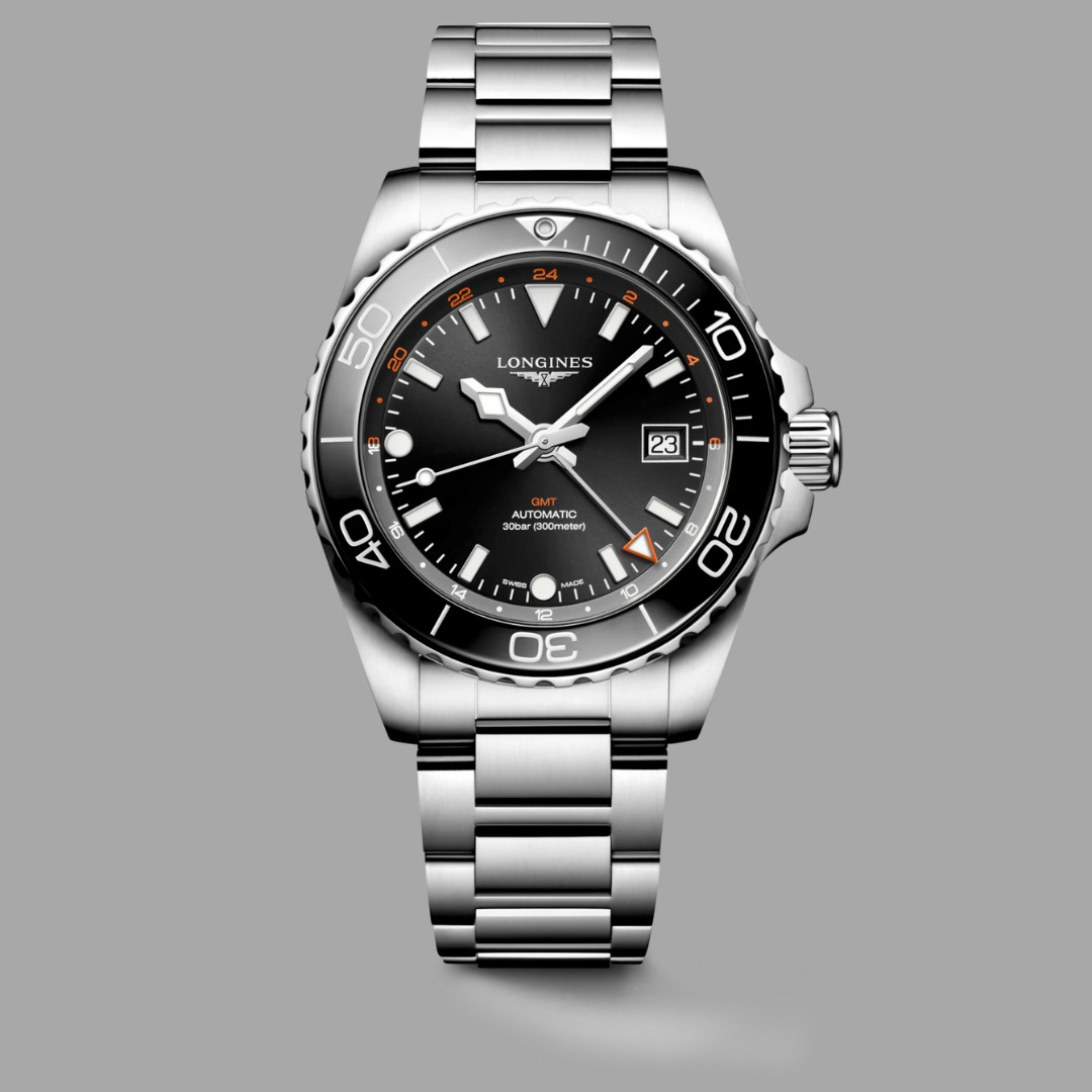 Longines Hydroconquest GMT 41mm, Luxury, Watches on Carousell