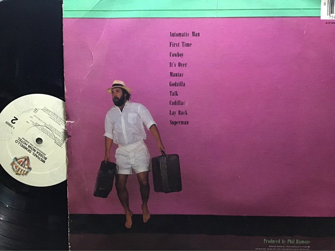 LP Michael Sembello - Bossa Nova Hotel (Maniac Flashdance OST) OOP USA ...