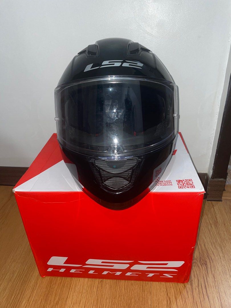 LS2 Stream Evo Dual Visor Full Face Helmet, Motorbikes, Motorbike Parts ...