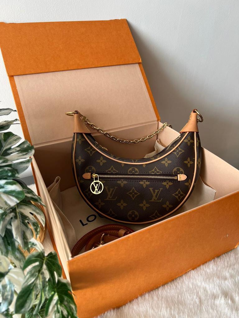 LV loop monogram complete 2022, Barang Mewah, Tas & Dompet di Carousell