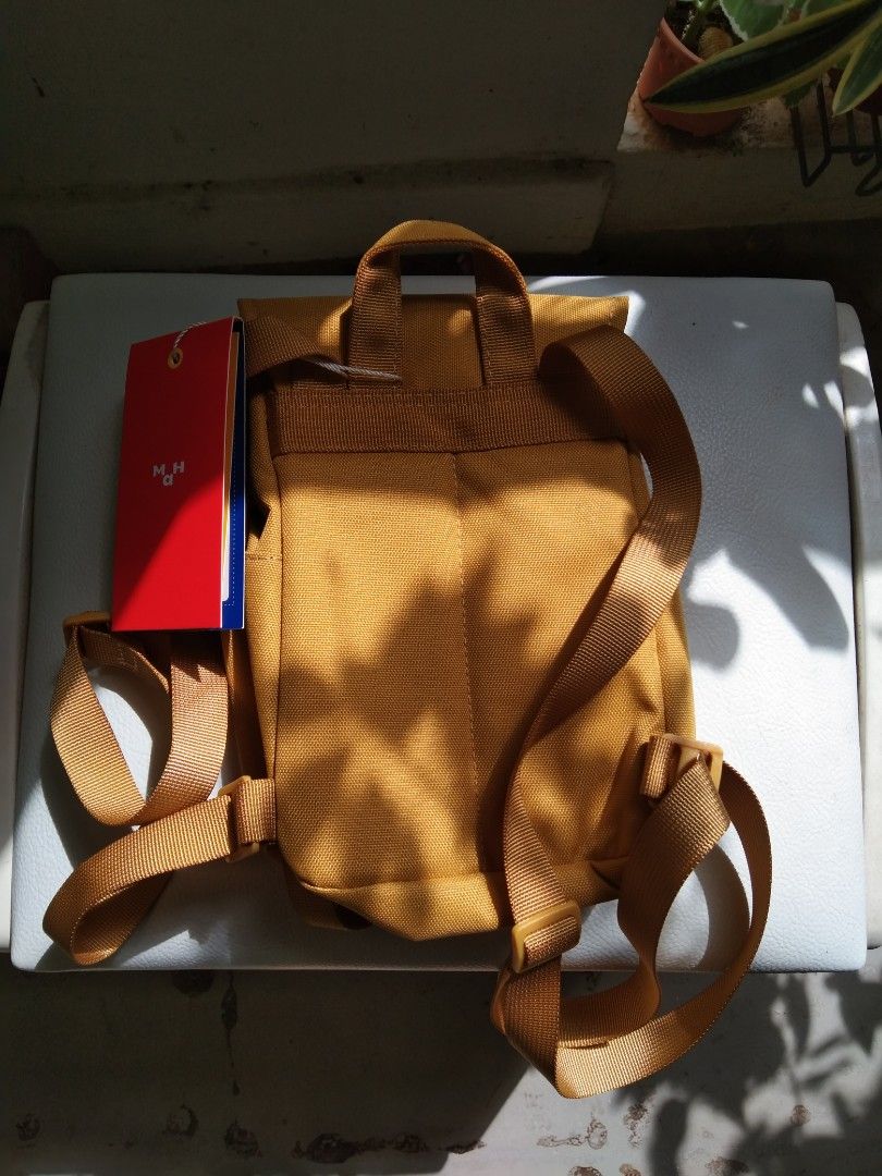 MAH Small Yellow Backpack, Women's Fashion, Bags & Wallets, Backpacks ...