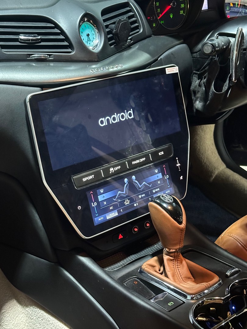 Maserati granturismo Android Player, Reverse Camera and Digital Air con ...