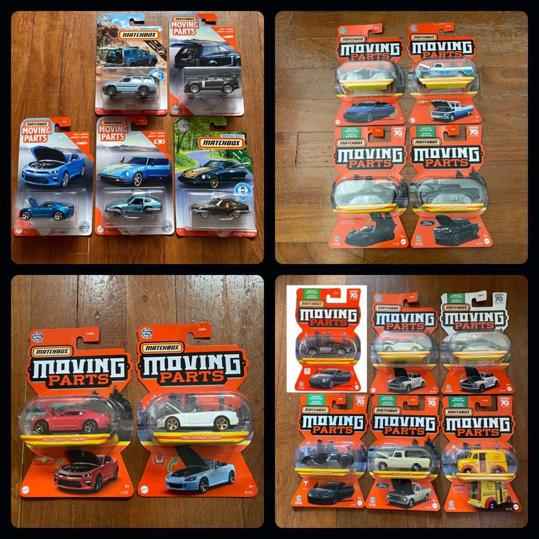 matchbox moving parts tesla roadster ford f100 truck chase anniversary ...