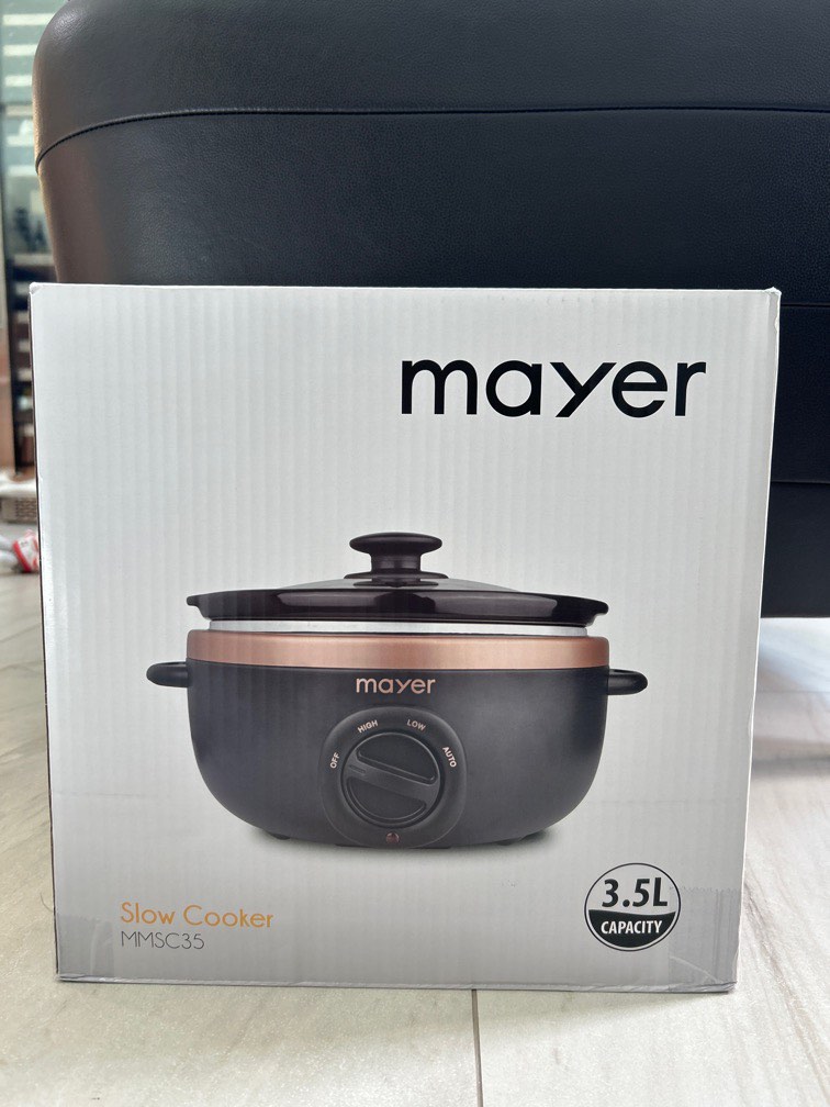 Mayer MMSC35 3.5L Slow Cooker, TV & Home Appliances, Kitchen Appliances ...