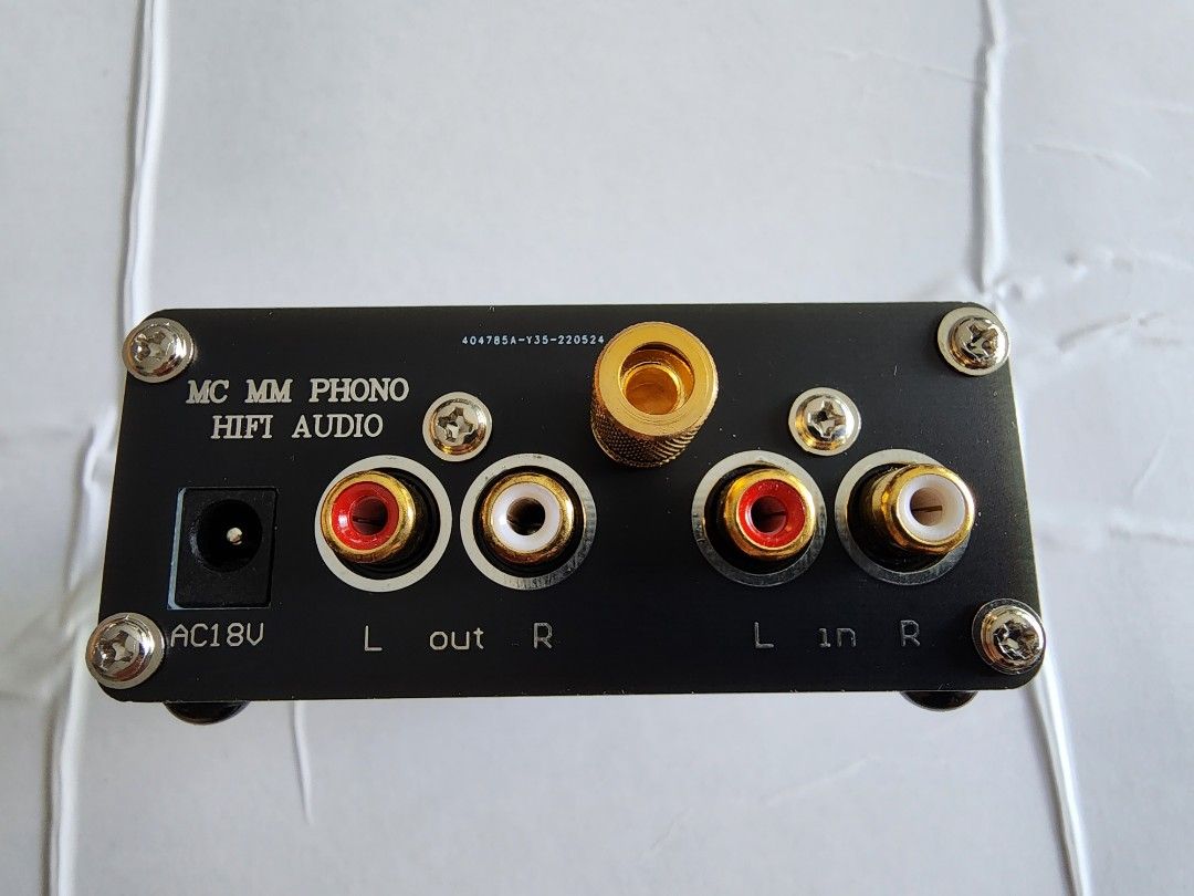 MC/MM phono stage, Audio, Other Audio Equipment on Carousell