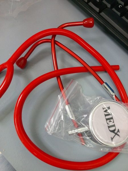 MED X STETHOSCOPE, Health & Nutrition, Medical Supplies & Tools on ...