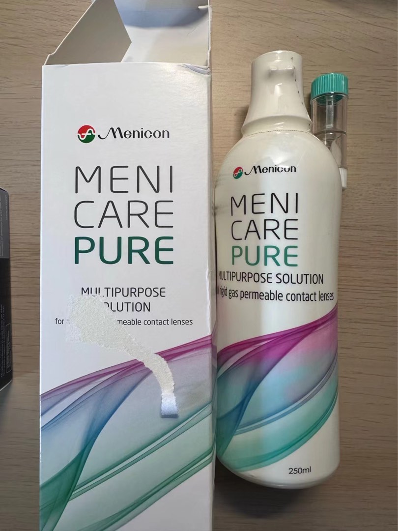 Menicon Menicare Pure Multipurpose Solution, Beauty & Personal Care ...