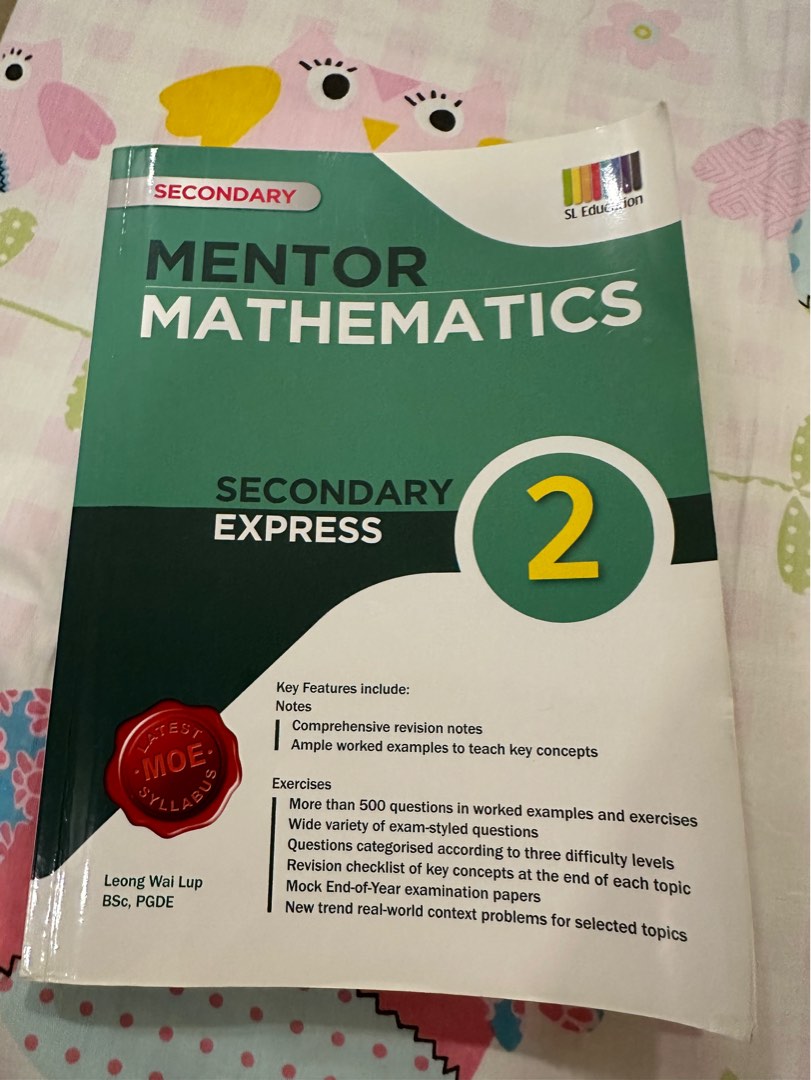 Mentor Math Secondary 2E assessment book, Hobbies & Toys, Books & Magazines, Assessment Books on ...