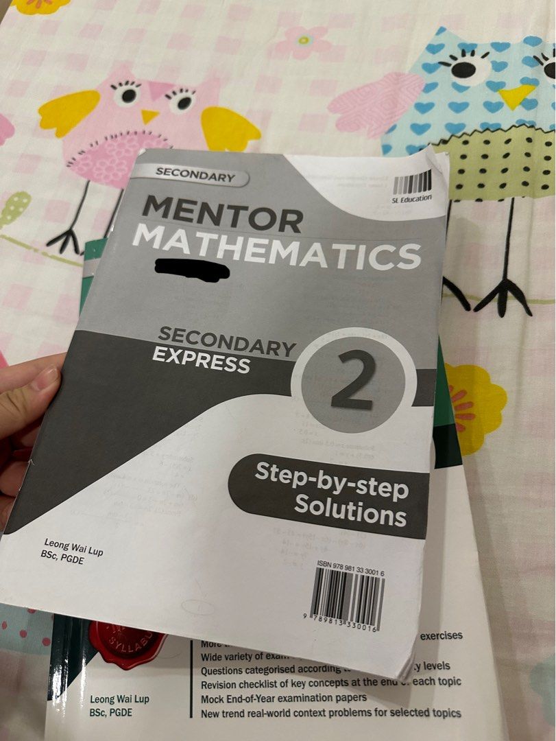 Mentor Math Secondary 2E assessment book, Hobbies & Toys, Books ...