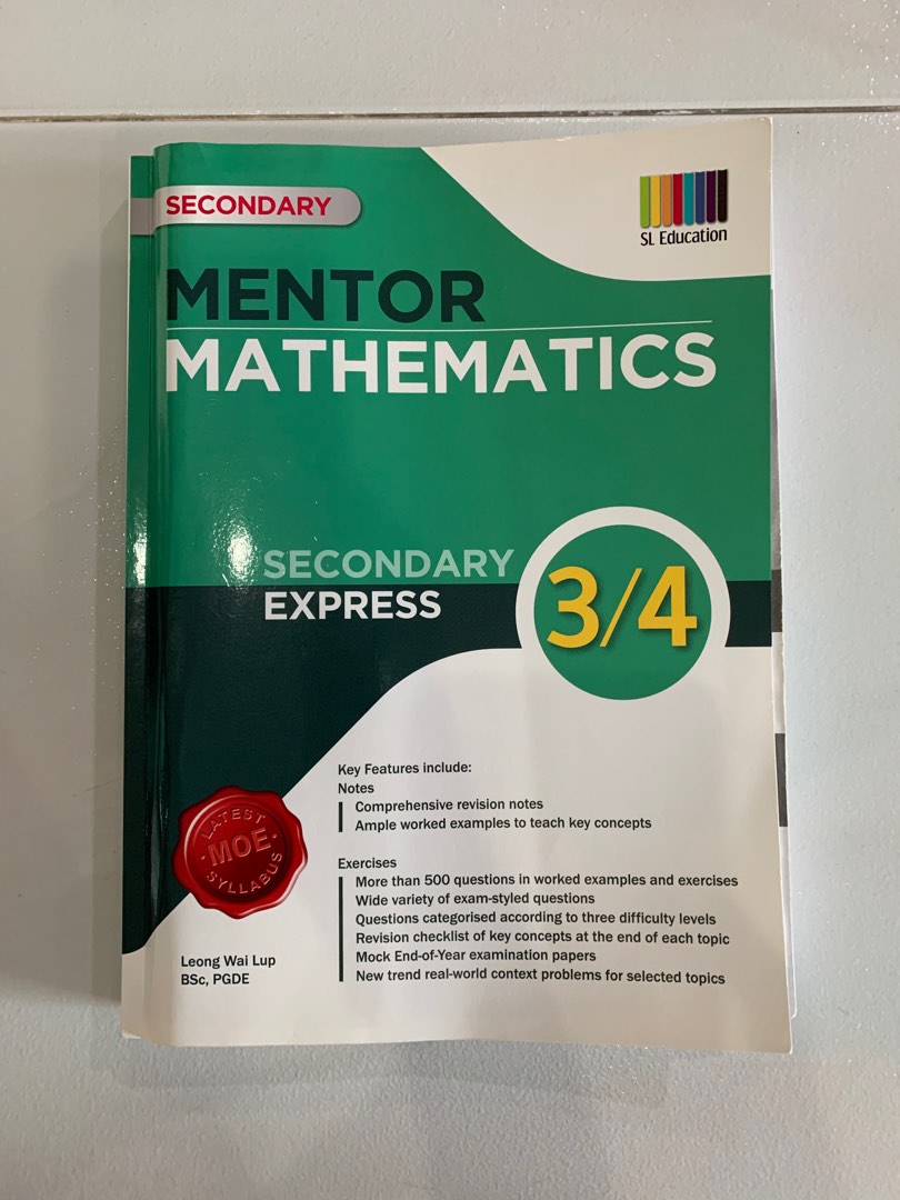 mentor mathematics (emath), Hobbies & Toys, Books & Magazines ...