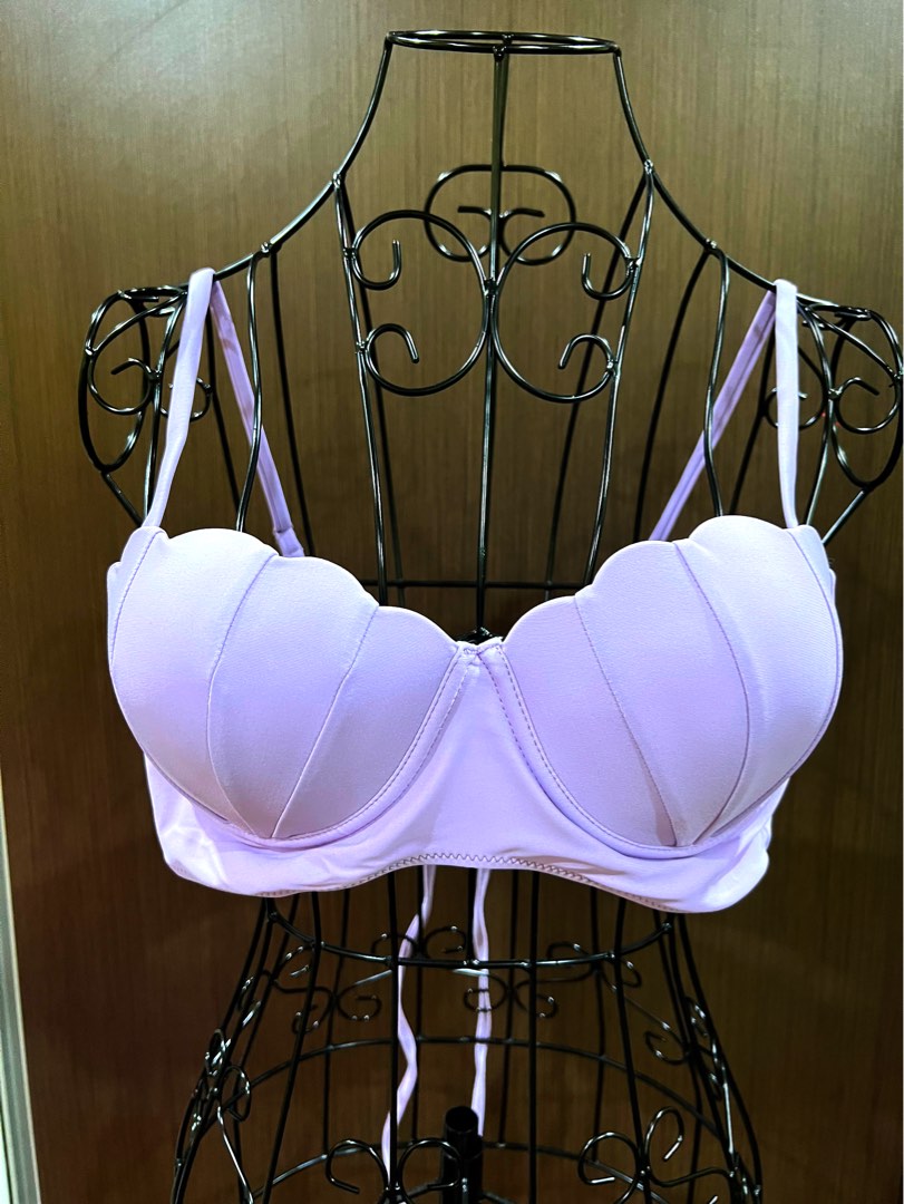 Mermaid Seashell shaped Bikini Top, Women's Fashion, Swimwear, Bikinis ...