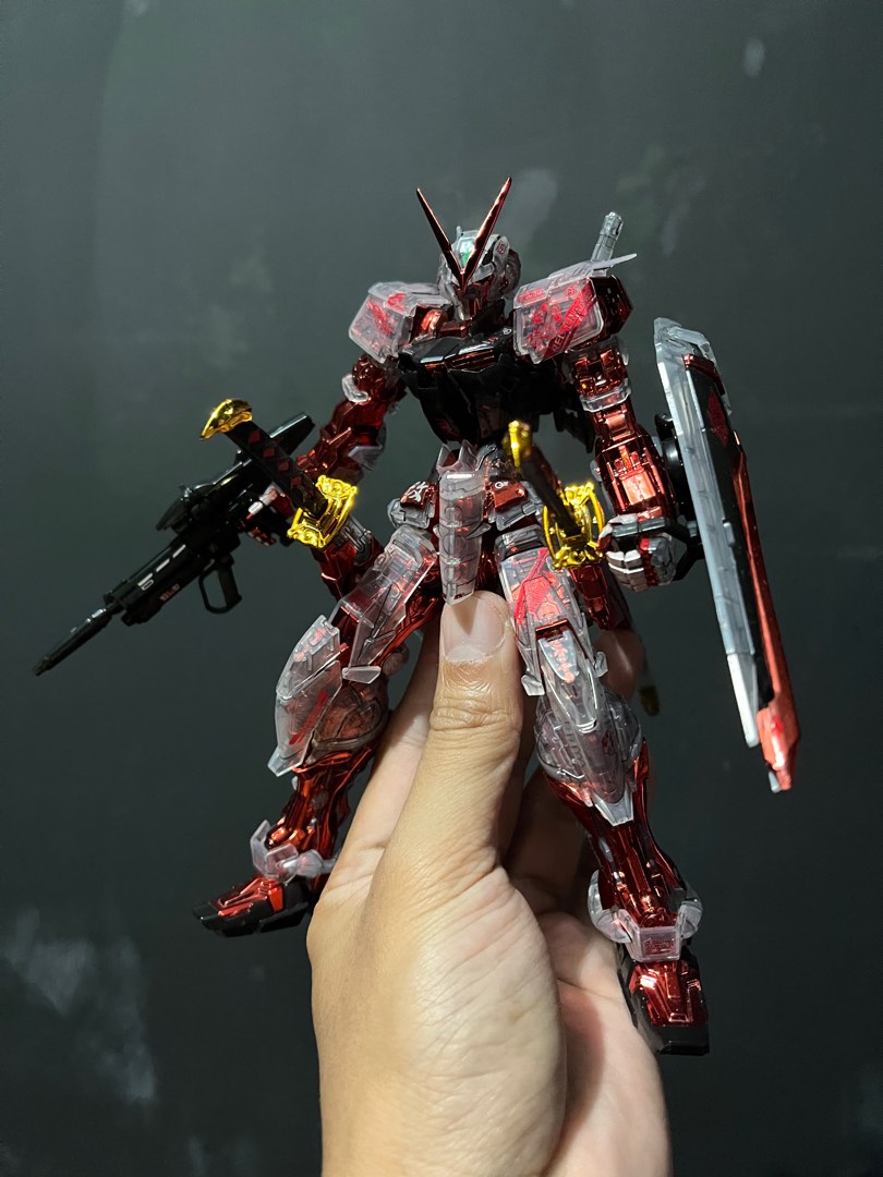 MG Astray Red Frame Transparent Bootleg, Hobbies & Toys, Toys & Games ...