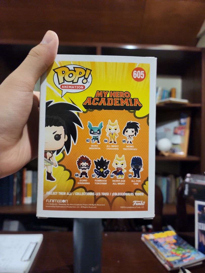 MHA Momo Yaoyorozu Funko pop, Hobbies & Toys, Toys & Games on Carousell