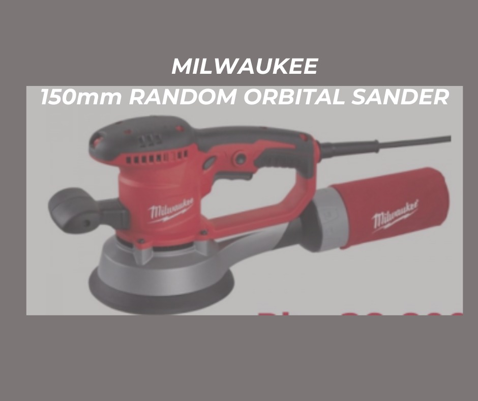 MILWAUKEE 150mm RANDOM ORBITAL SANDER, Commercial & Industrial ...