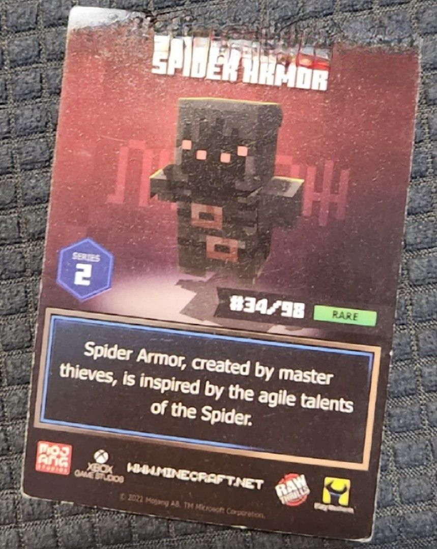 "Minecraft dungeons" arcade cards, Hobbies & Toys, Toys & Games on ...