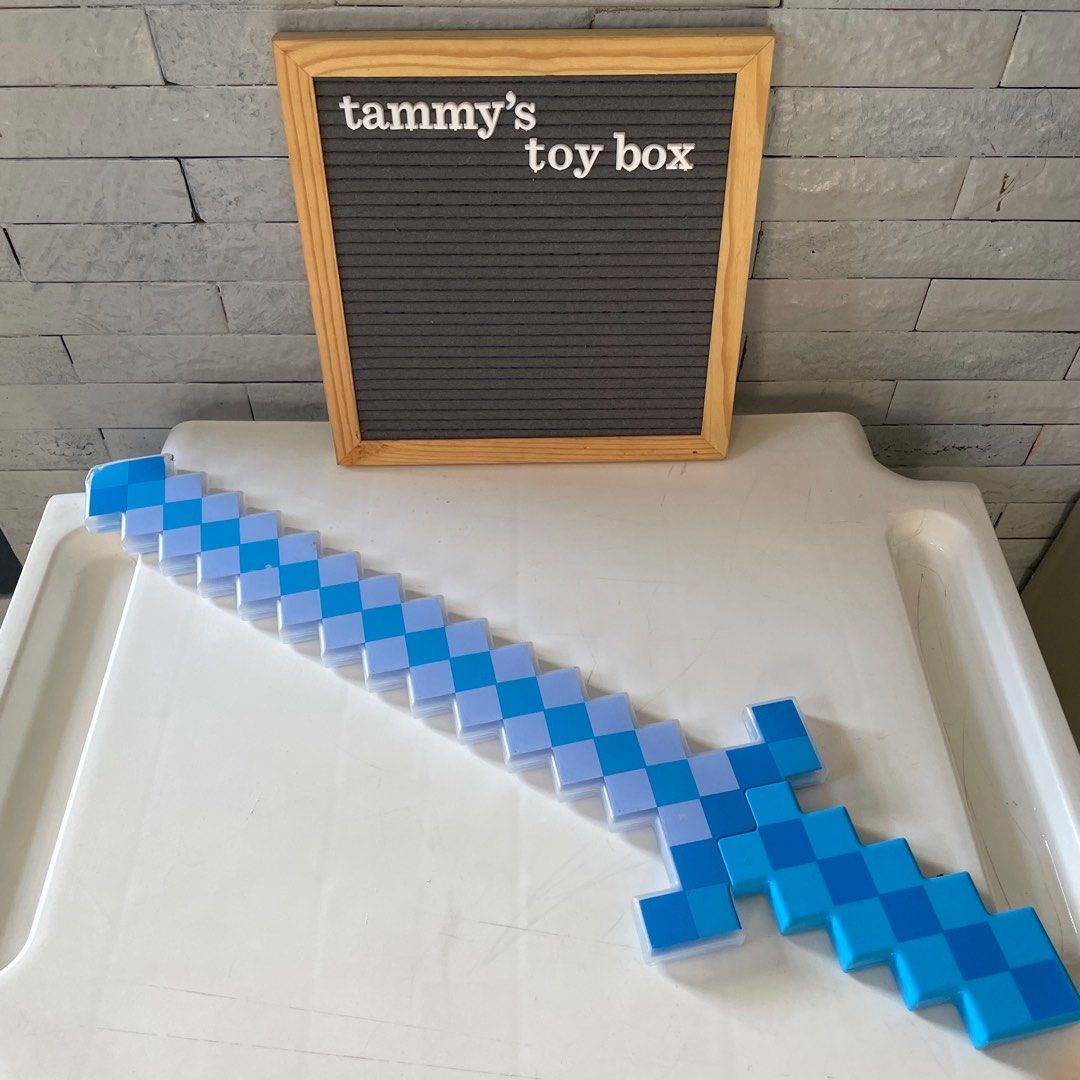 Minecraft Sword, Hobbies & Toys, Toys & Games on Carousell