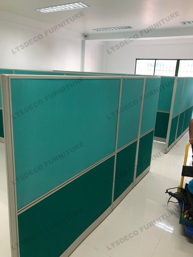 MODULAR PARTITION OFFICE FURNITURE, Furniture & Home Living, Office ...