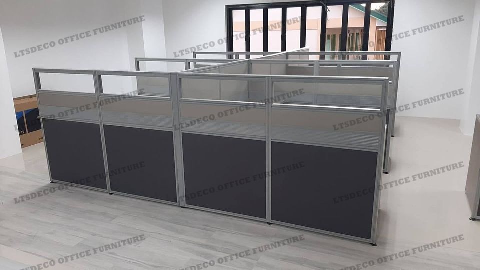 MODULAR PARTITION OFFICE FURNITURE AND PARTITIONS, Furniture & Home ...